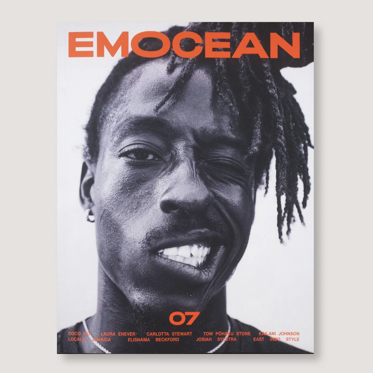 EMOCEAN ISSUE 07— PAIN - COVER #1 — Sunburnt Mess