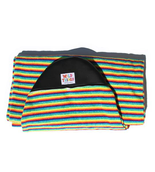 WILD THINGS STRETCH SOCK - RAINBOW — Sunburnt Mess