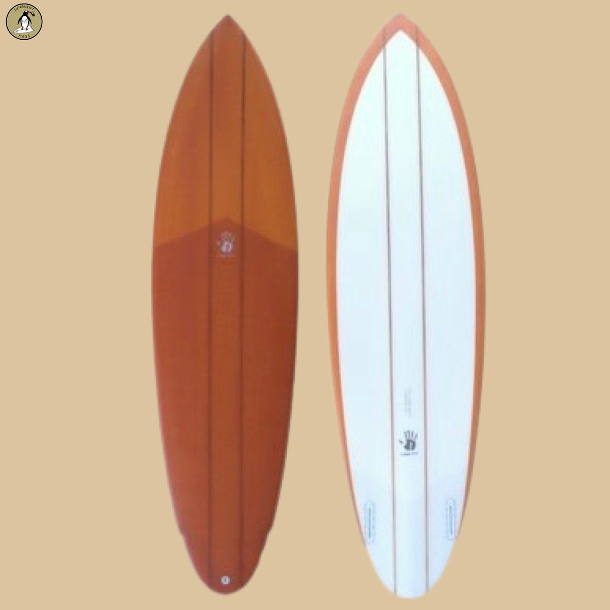 A MANO SURF 6'6 TWIN PIN — Sunburnt Mess